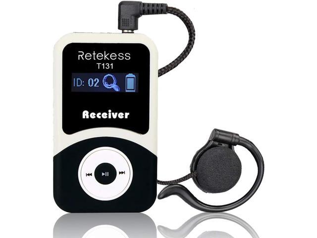 Click here for Retekess T131 Wireless Tour Guide System Receiver... prices