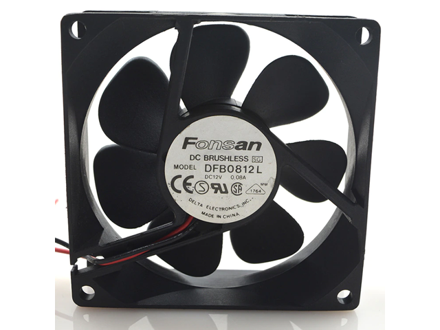 Click here for 8025 12V 0.08A 8CM DFB0812L ultra-quiet 2-wire pow... prices