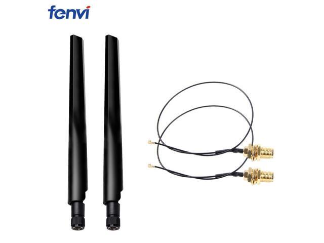 Click here for Dual band 6dbi Wireless WiFi Antenna RP-SMA + MHF4... prices