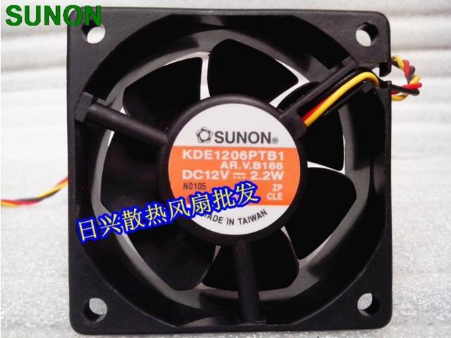 Click here for For Sunon KDE1206PTB1 6025 6cm 60mm DC 12V 2.2W th... prices