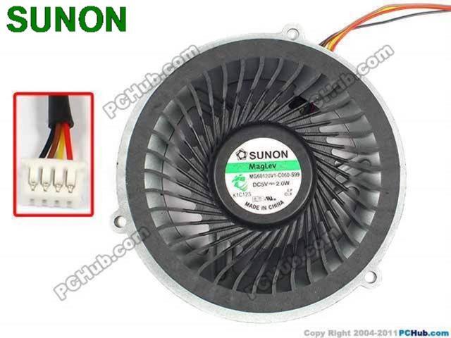 Click here for For Sunon: MG60120V1-C060-S99 laptop cooling fan f... prices