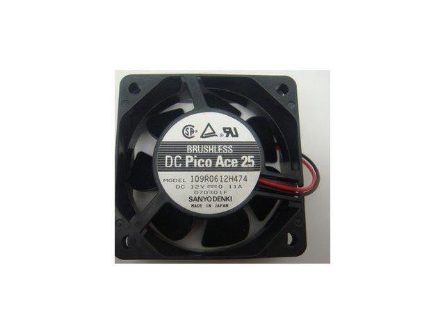 Click here for For Sanyo 109R0612H474 6025 12V 0.11A Cooling fan prices