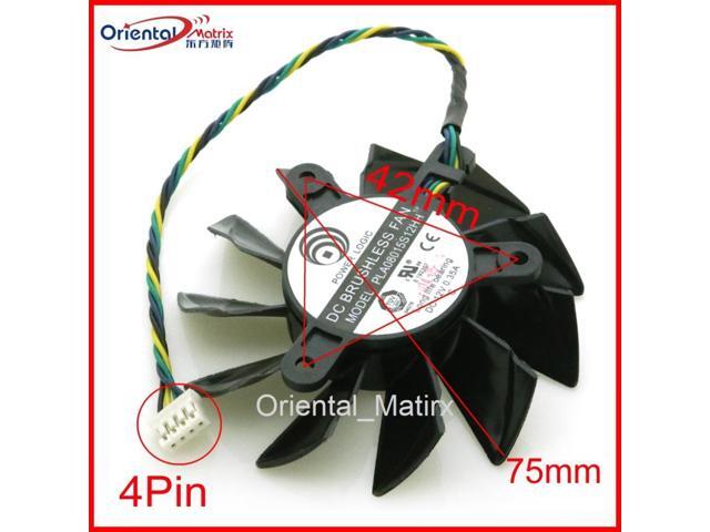 Click here for PLA08015S12HH 12V 0.35A 75mm 42x42x42mm VGA Fan Fo... prices