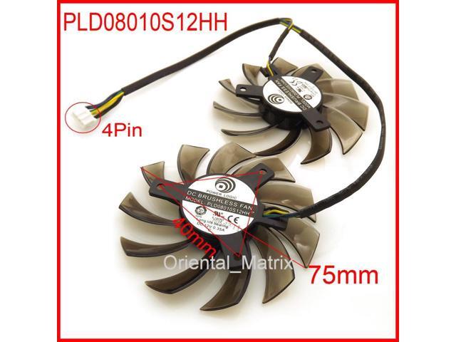 Click here for 2pcs/Lot PLD08010S12HH 75mm 12V 0.35A For MSI GTX... prices