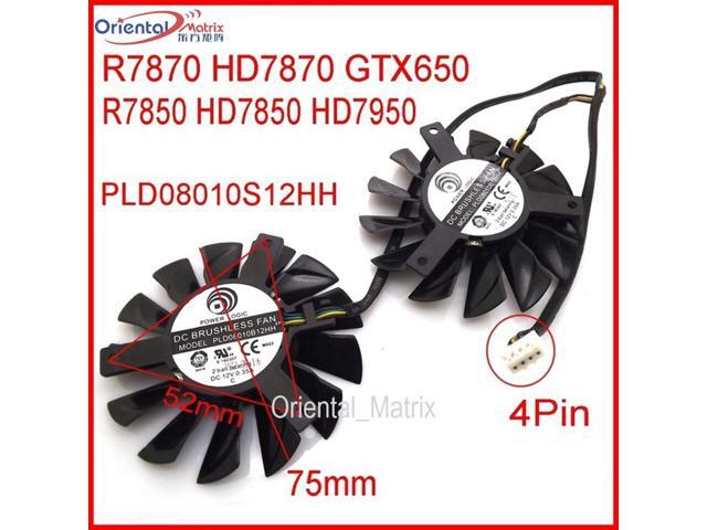 Click here for 2pcs/lot PLD08010S12HH 12V 0.35A 75mm For MSI Hawk... prices
