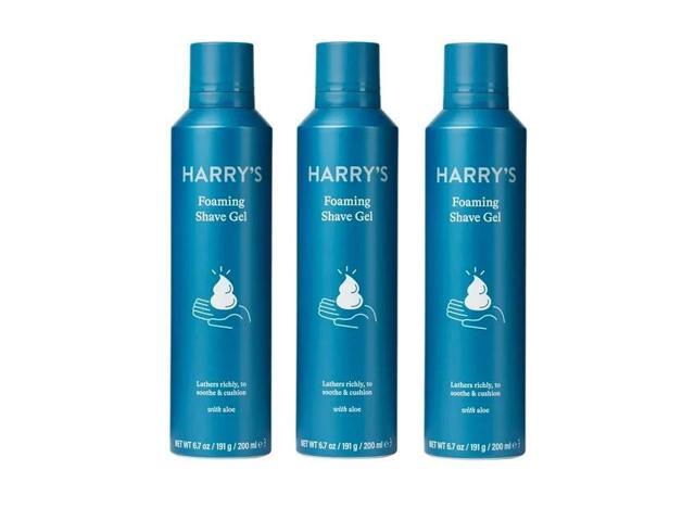 Click here for 3-HARRYS FOAMING SHAVE GEL 6.7 OZ EACH prices