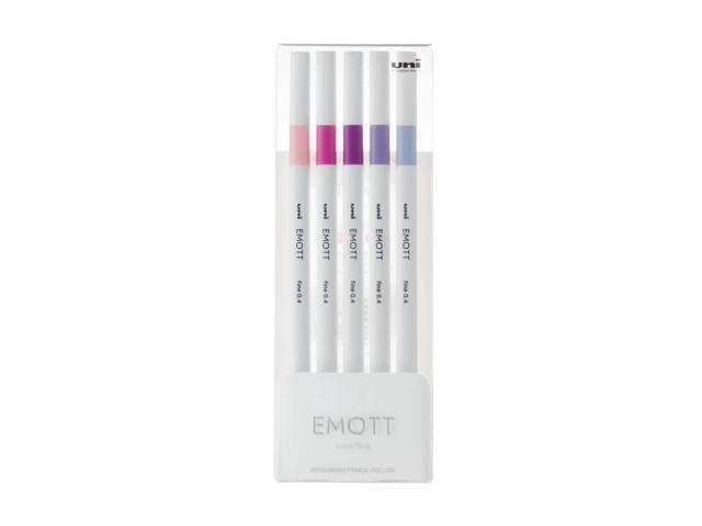 Click here for UNI EMOTT FINE 0.4 FINELINER PENS 5 COUNT PURPLE prices