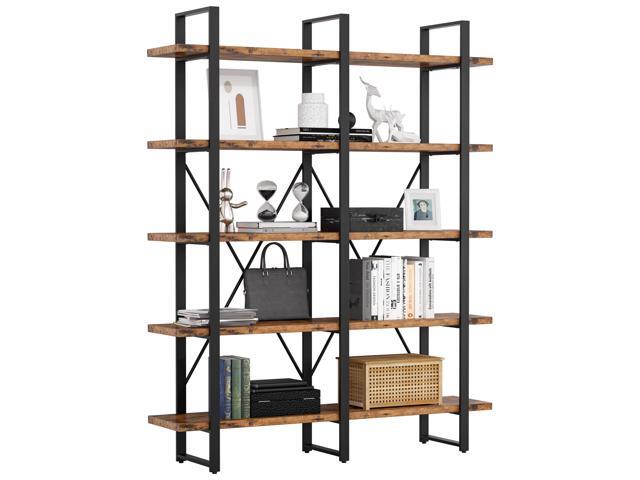 Click here for IRONCK Industrial Bookshelf and Bookcase Double Wi... prices