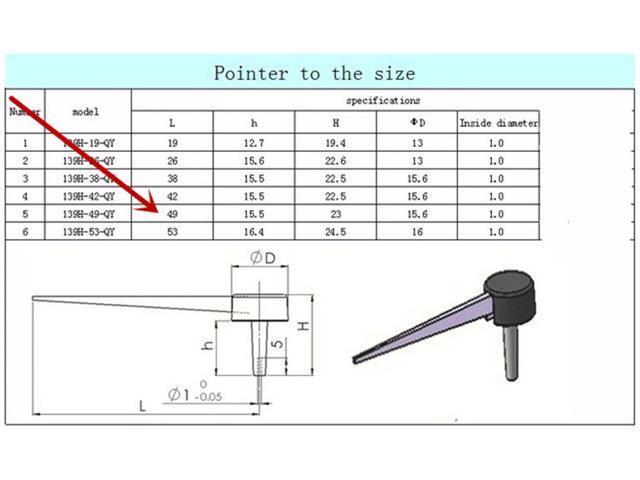 Click here for Yingshan 5*Speedometer Needle Auto Car Motorcycle... prices