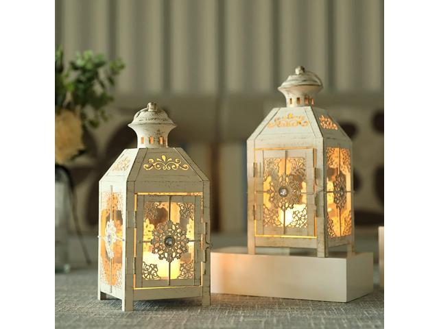Click here for JHY DESIGN Set of 2 Decorative Candle Lantern 9.5... prices