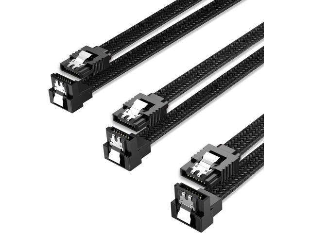 Click here for Bailink 3 PACK SATA Cable III 3 Pack 90 Degree Str... prices