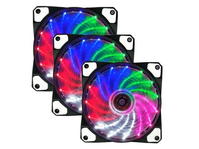 Click here for 3 Pack 120mm PC Case Cooling Fan  Bailink 120mm Mu... prices