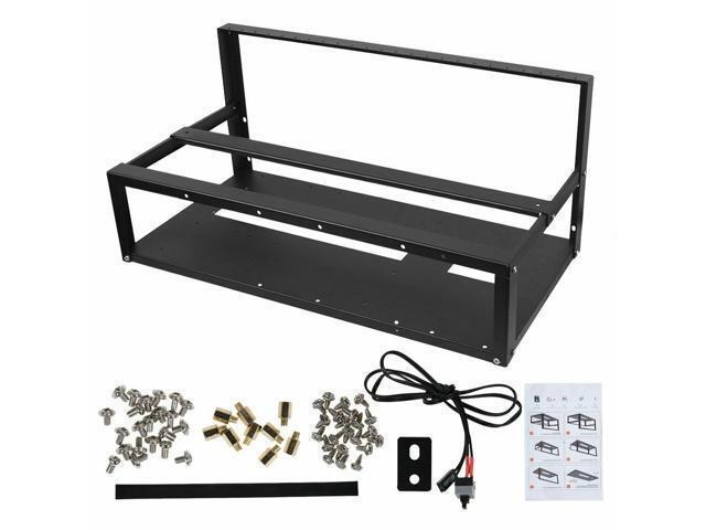 Click here for 6 8 12 GPU Open Air Mining Frame Rig Miner Case Co... prices