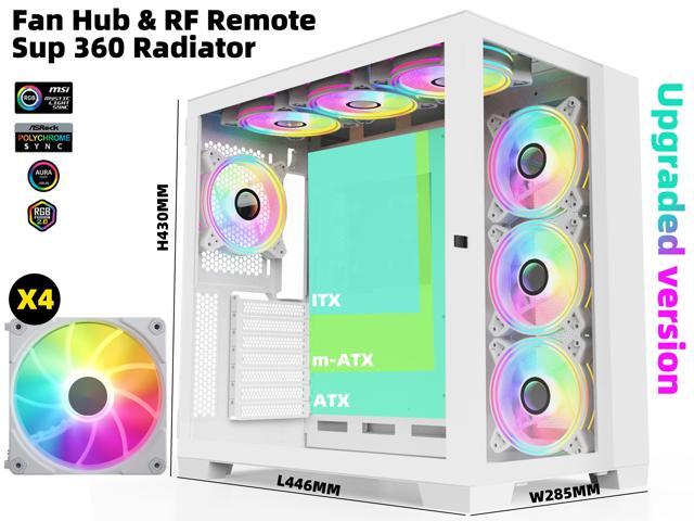 Click here for SAMA A711 Dual Tempered Glass Panel Airflow Full T... prices