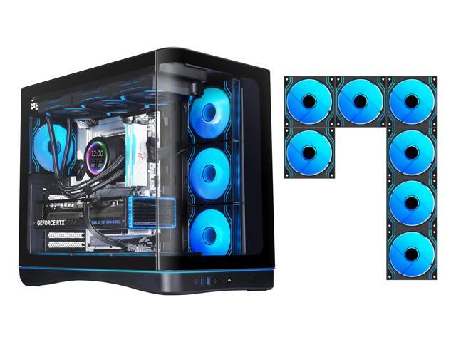 Click here for SAMA V62 Mid-Tower PC Case  7x120mm Pre-Installed... prices