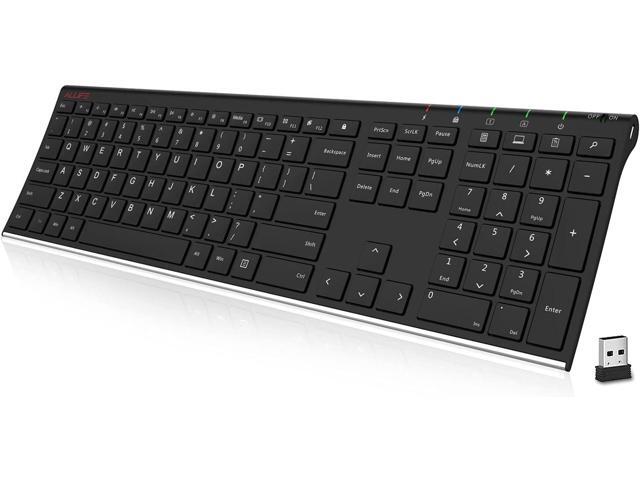 Click here for ALLIFE 2.4G Wireless Keyboard Stainless Steel Ultr... prices