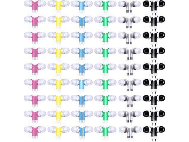 Click here for Konohan 60 Pack Earbuds Bulk Kids Headphones Earph... prices