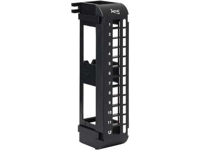 Click here for ICC 12 Port Blank Keystone Patch Panel with 89U Wa... prices