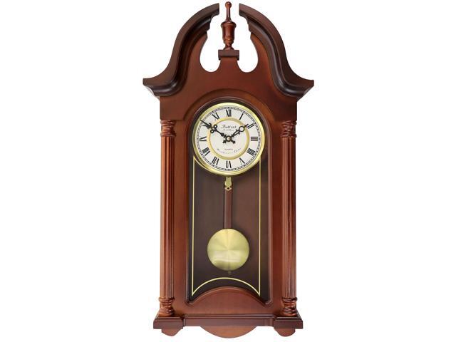 Click here for Bedford Clock Collection Redwood Tambour Mantel Cl... prices