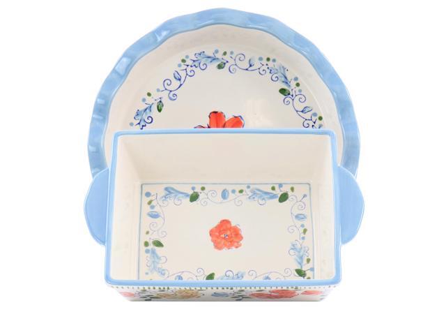 Click here for Gibson Elite Anaya 2 Piece Stoneware Bakeware Set... prices