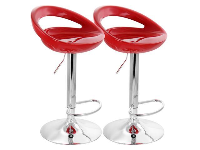 Click here for Elama 2 Piece Retro Adjustable Bar Stool in Red wi... prices