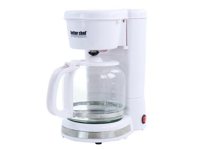 Click here for Better Chef 12 Cup 900 Watt Coffee Maker in White prices