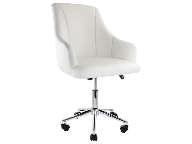 Click here for Elama Adjustable Faux Leather Rolling Office Chair... prices