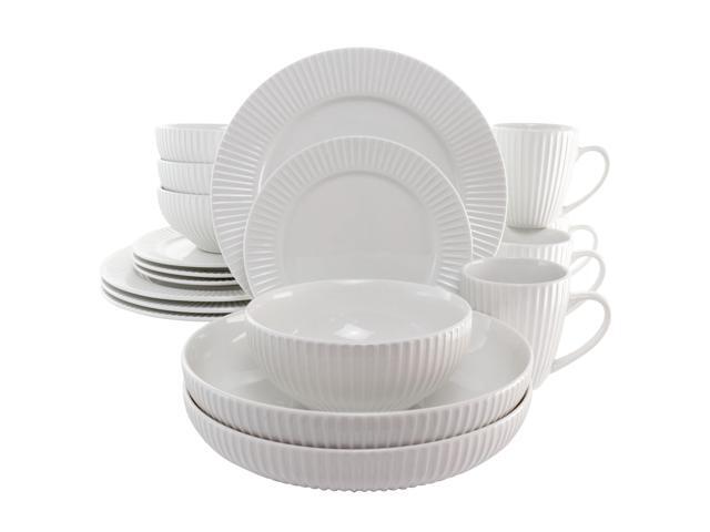 Click here for Elama Elle 18 Piece Porcelain Dinnerware Set with... prices