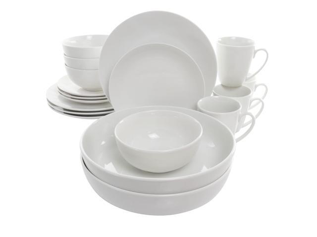 Click here for Elama Owen 18 Piece Porcelain Dinnerware Set with... prices