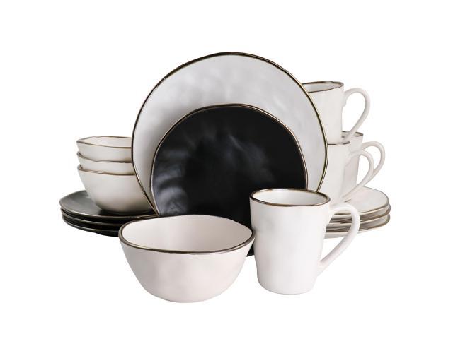 Click here for Elama Roman 16 Piece Stoneware Dinnerware Set in A... prices