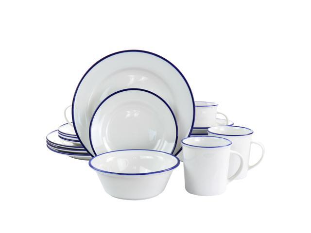 Click here for Martha Stewart Fine Ceramic 16 piece Dinnerware Se... prices