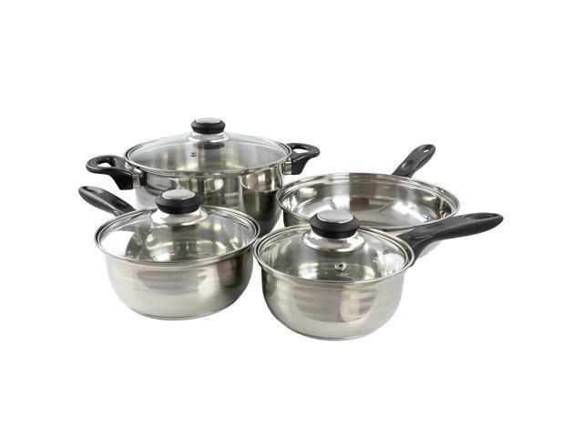 Click here for Gibson Home Lybra 7 Piece Two Tone Polished Stainl... prices