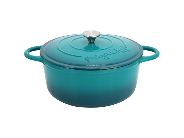 Click here for MegaChef 6.35 Quart Round Enameled Cast Iron Dutch... prices