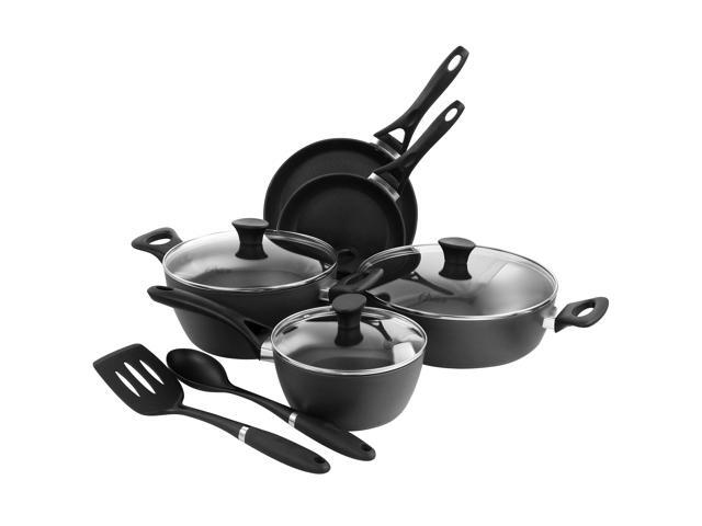 Click here for Oster Non Stick 10 Piece Aluminum Cookware Set in... prices