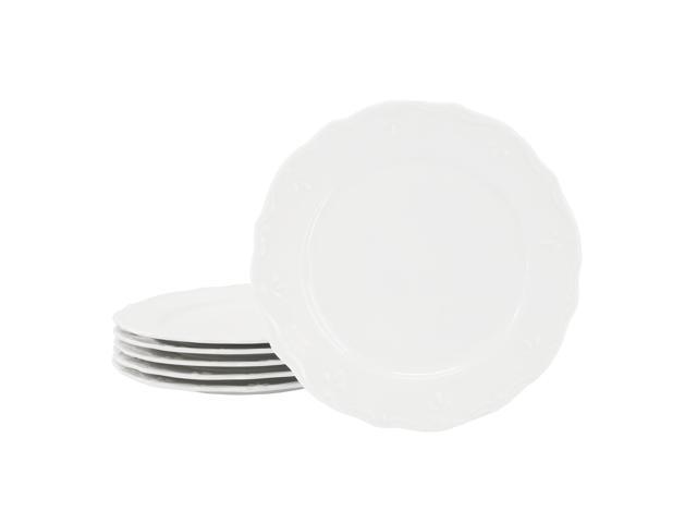 Click here for Elama Henryi 6 Piece 8.75 Inch Porcelain Salad Pla... prices