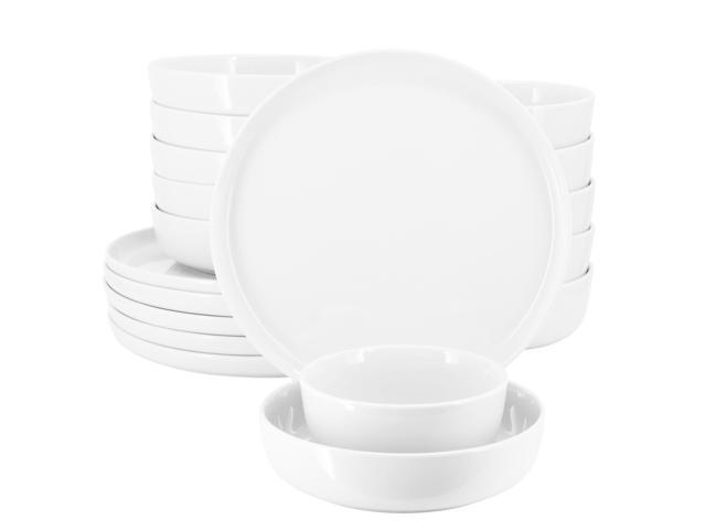 Click here for Elama Duncan 18 Piece Porcelain Dinnerware Set in... prices