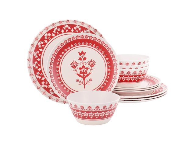 Click here for Martha Stewart 12 Piece Round Bamboo Fiber Dinnerw... prices