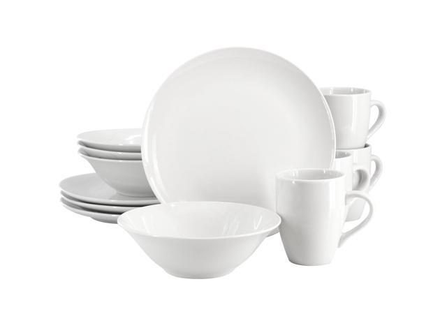 Click here for Gibson Home Wintercap 12 Piece Fine Ceramic Dinner... prices