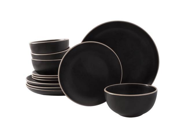 Click here for Gibson Home Rockaway 12 Piece Stoneware Dinnerware... prices