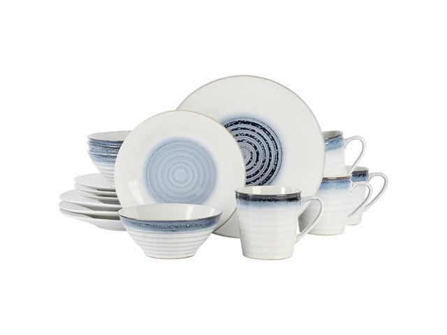 Click here for Gibson Elite Spiral Embossed 16 Piece Stoneware Di... prices