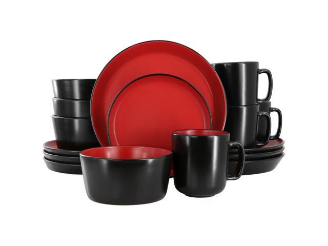 Click here for Elama Bacarra 16 Piece Stoneware Dinnerware Set in... prices