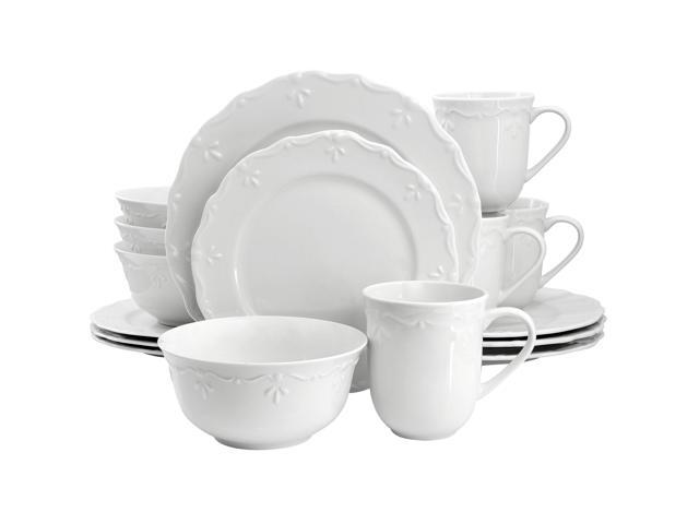Click here for Elama Henryi 16 Piece Porcelain Dinnerware Set in... prices