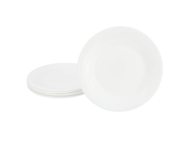 Click here for Gibson Ultra White Shadow 6 Piece 7 Inch Opal Glas... prices