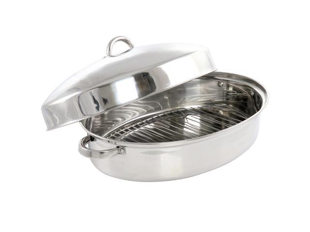 Click here for Gibson Home Hutchinson 18 Inch Oval Stainless Stee... prices