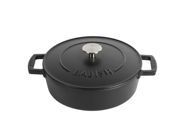Click here for Babish 3 Quart Round Enameled Cast Iron Braiser Pa... prices