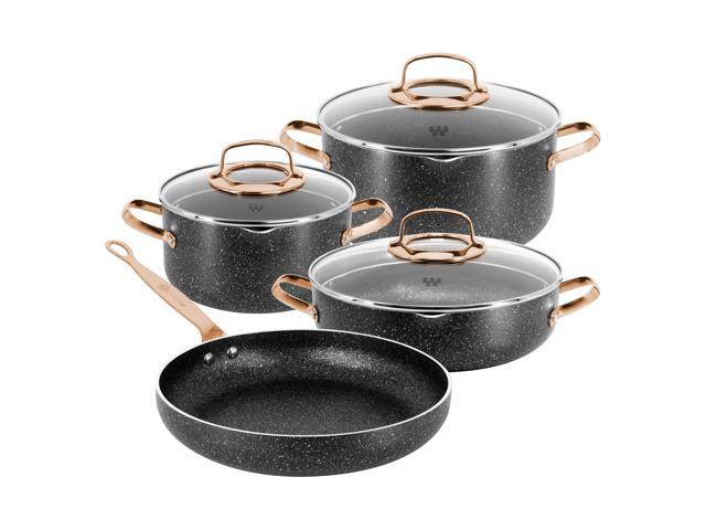 Click here for Korkmaz Galaksi 7 Piece Non Stick Aluminum Cookwar... prices