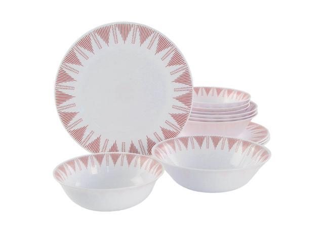 Click here for Ultra by Gibson Piper Point 12 Piece Opal Glass Di... prices