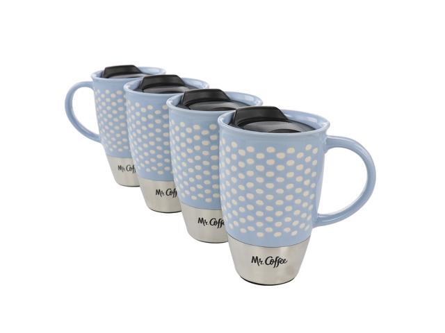 Click here for Mr. Coffee Coupleton Dot 4 Piece 15 Ounce Stonewar... prices