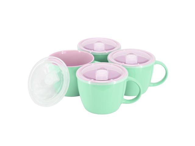 Click here for Gibson Home On The Go 4 Piece 25 Ounce Stoneware S... prices