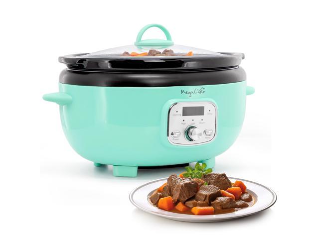 Click here for MegaChef 6.5 Liter Oval Electric Slow Cooker in Tu... prices